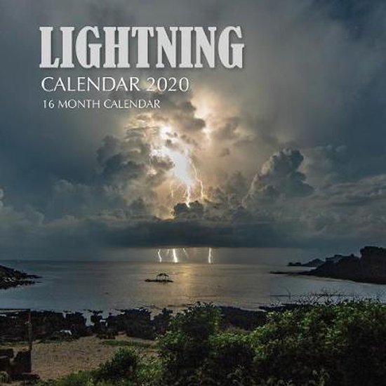 Lightning Calendar 2020, Golden Print | 9781693465949 | Boeken | bol.com