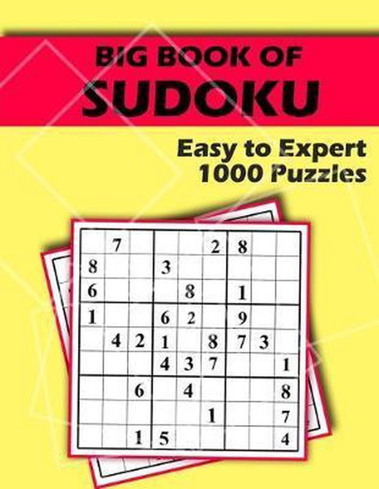 Big Book of Sudoku, Beeboo Puzzles | 9781692830854 | Boeken | bol.com