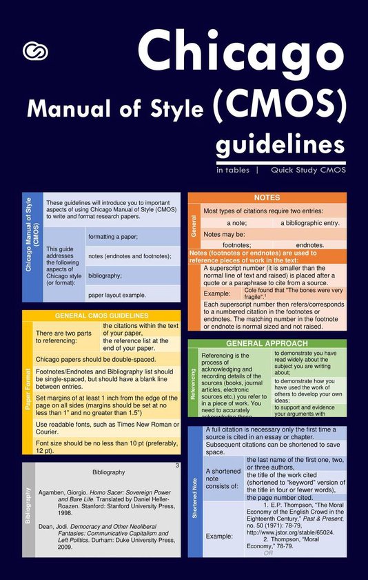 Formatting in Tables 5 - Chicago Manual of Style (CMOS) Guidelines in ...