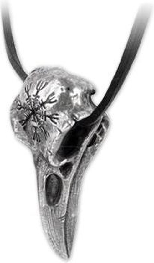 Alchemy Gothic Ketting HELM OF AWE RAVENSKULL Zilverkleurig | bol