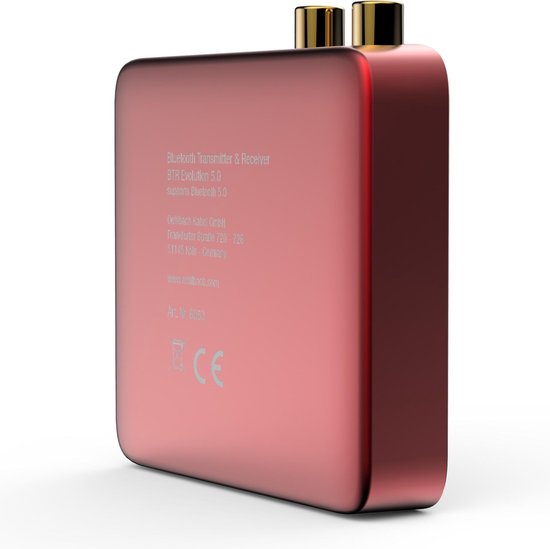 OEHLBACH BTR Evolution Bluetooth 5.0 zender/ontvanger Rood | bol