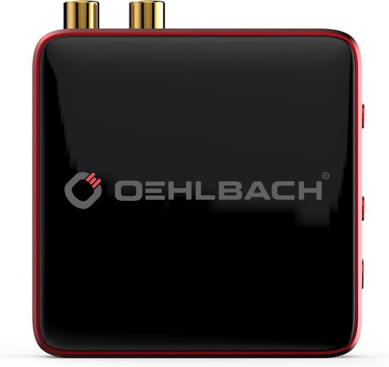 OEHLBACH BTR Evolution Bluetooth 5.0 zender/ontvanger Rood | bol