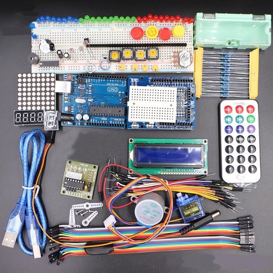 Complete Arduino Starter kit 150 delig R3 - Arduino Uno & sensors ...