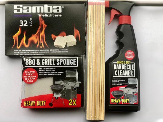 Barbecue Reiniger | Grill Reiniger | Multipack BBQ set | 500ml + 2x BBQ ...