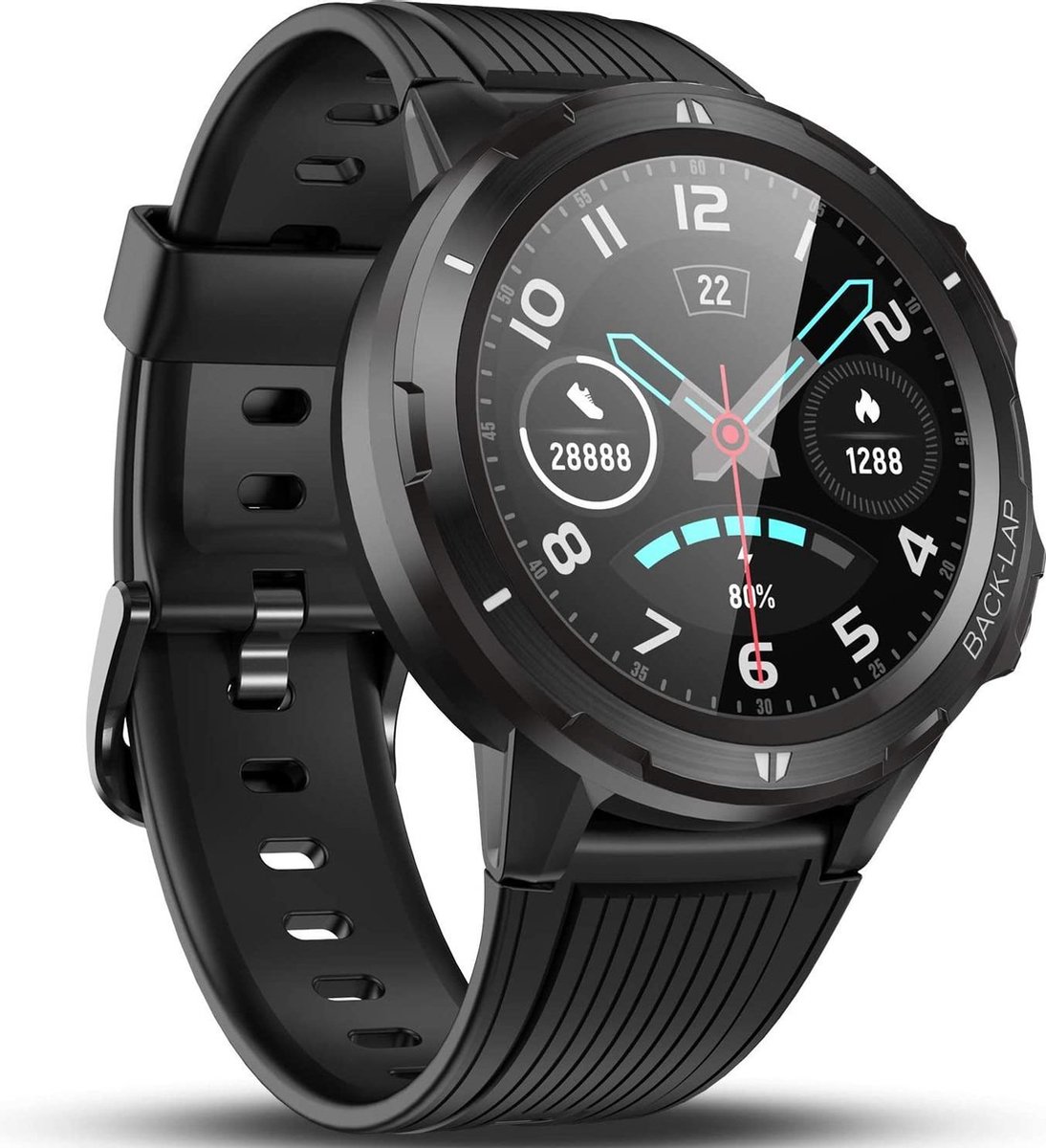 SmartWatch-Trends S216 - Smartwatch - Zwart | bol.com