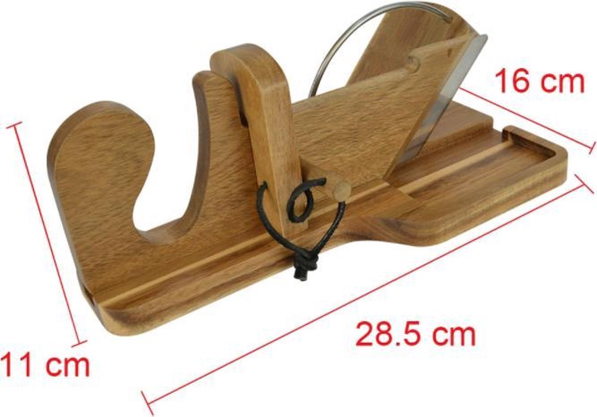 Nexuled® Worst Guillotine – Worstsnijder – Inclusief schaaltjes ...