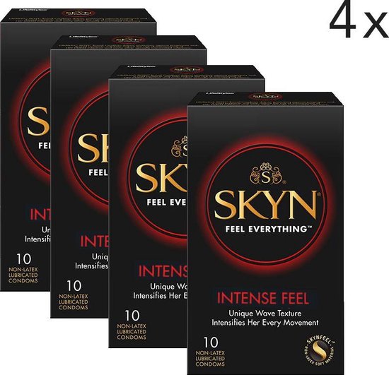 SKYN Intense Feel latexvrije condooms | 4x 10 stuks | bol.com