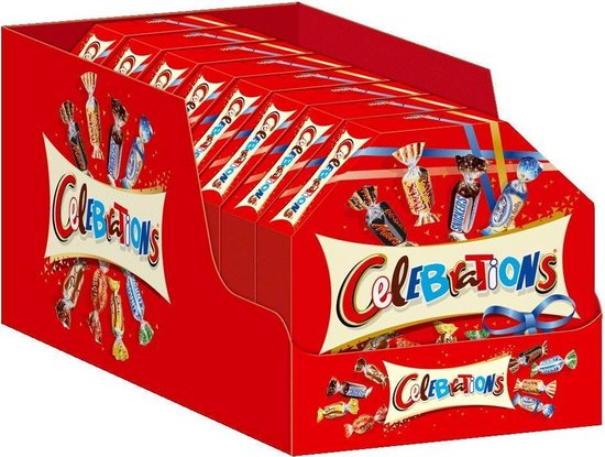 Mars Celebrations Mini Chocolade - 8 x 196 gram | bol.com