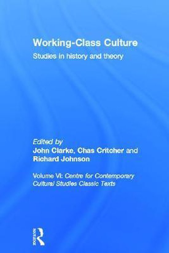 Working-Class Culture | 9780415653381 | Boeken | bol.com