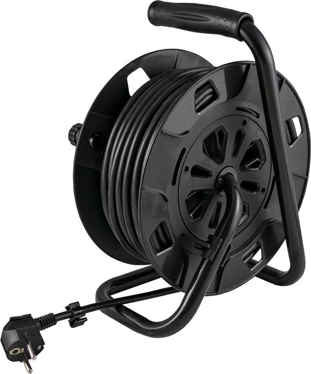 JBM Tools | Elektro kabel haspel spoel 25m dikke kabel 3x 1.5 mm | bol.com