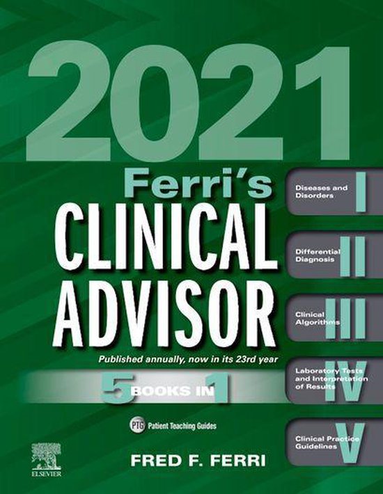Ferri's Clinical Advisor 2021 E-Book (ebook), Fred F. Ferri, MD ...