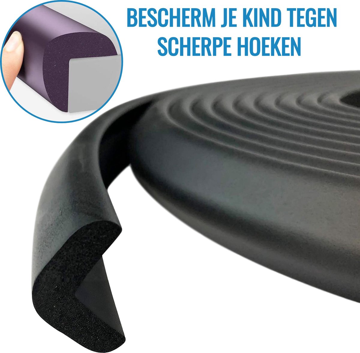 Hoekbeschermer Stootrand Foam Kinderen en Baby - Bescherming Stootstrip ...