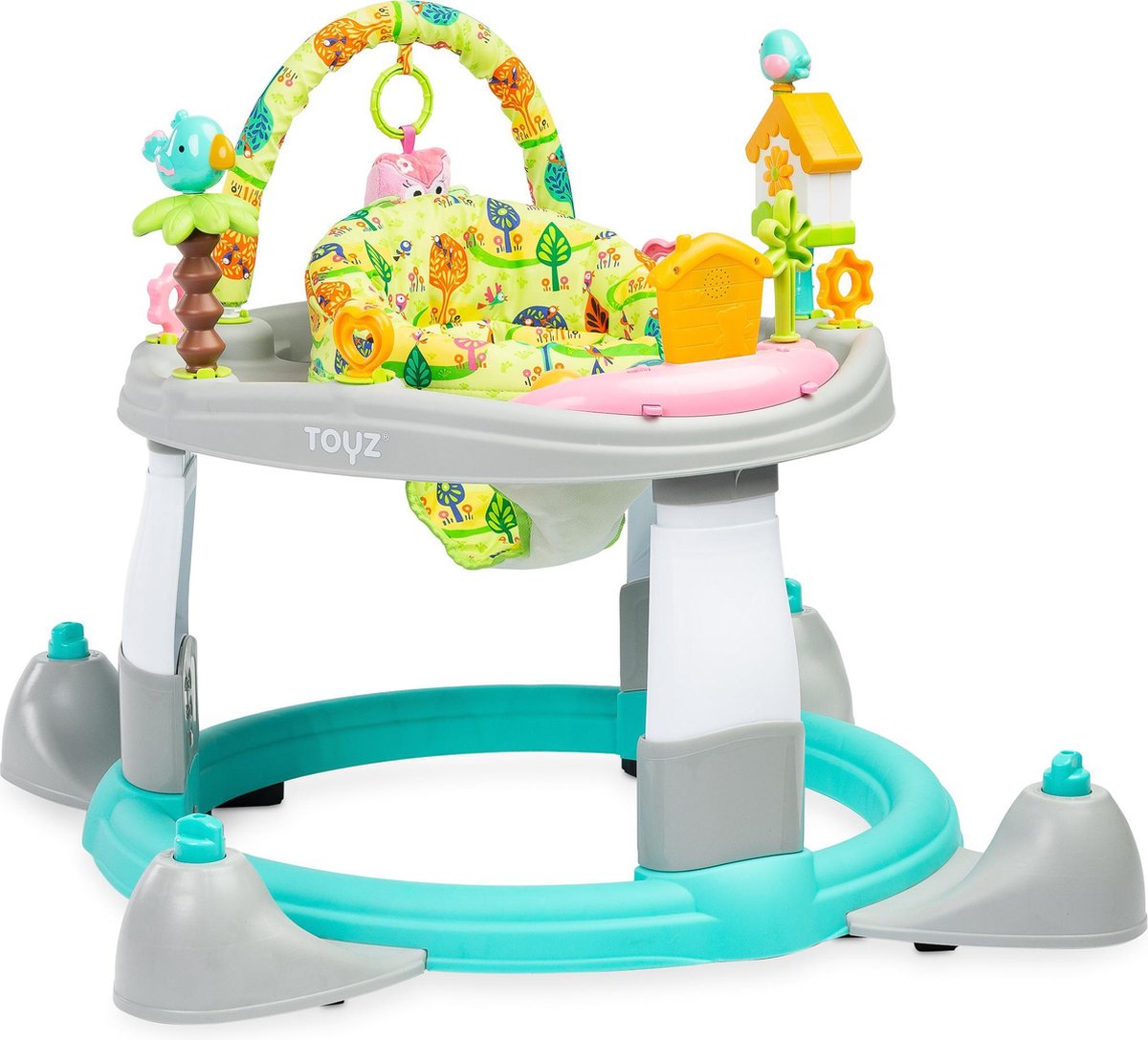 Toys Aloha Baby walker - loopstoel - looptrainer - babymobile 3 in 1 ...