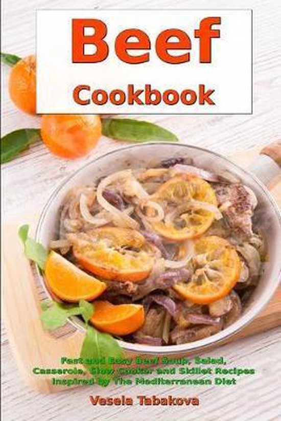 Beef Cookbook, Vesela Tabakova | 9781520837000 | Boeken | bol
