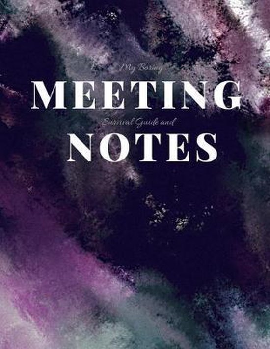 My Boring Meeting Survival Guide and Notes | 9781086427707 | Gadfly ...