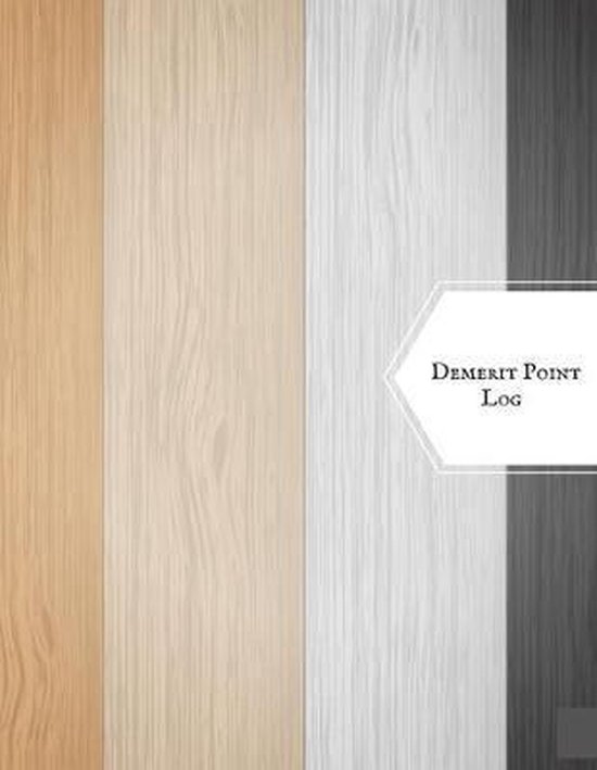 Demerit point log | 9781698071855 | Jason Soft | Boeken | bol