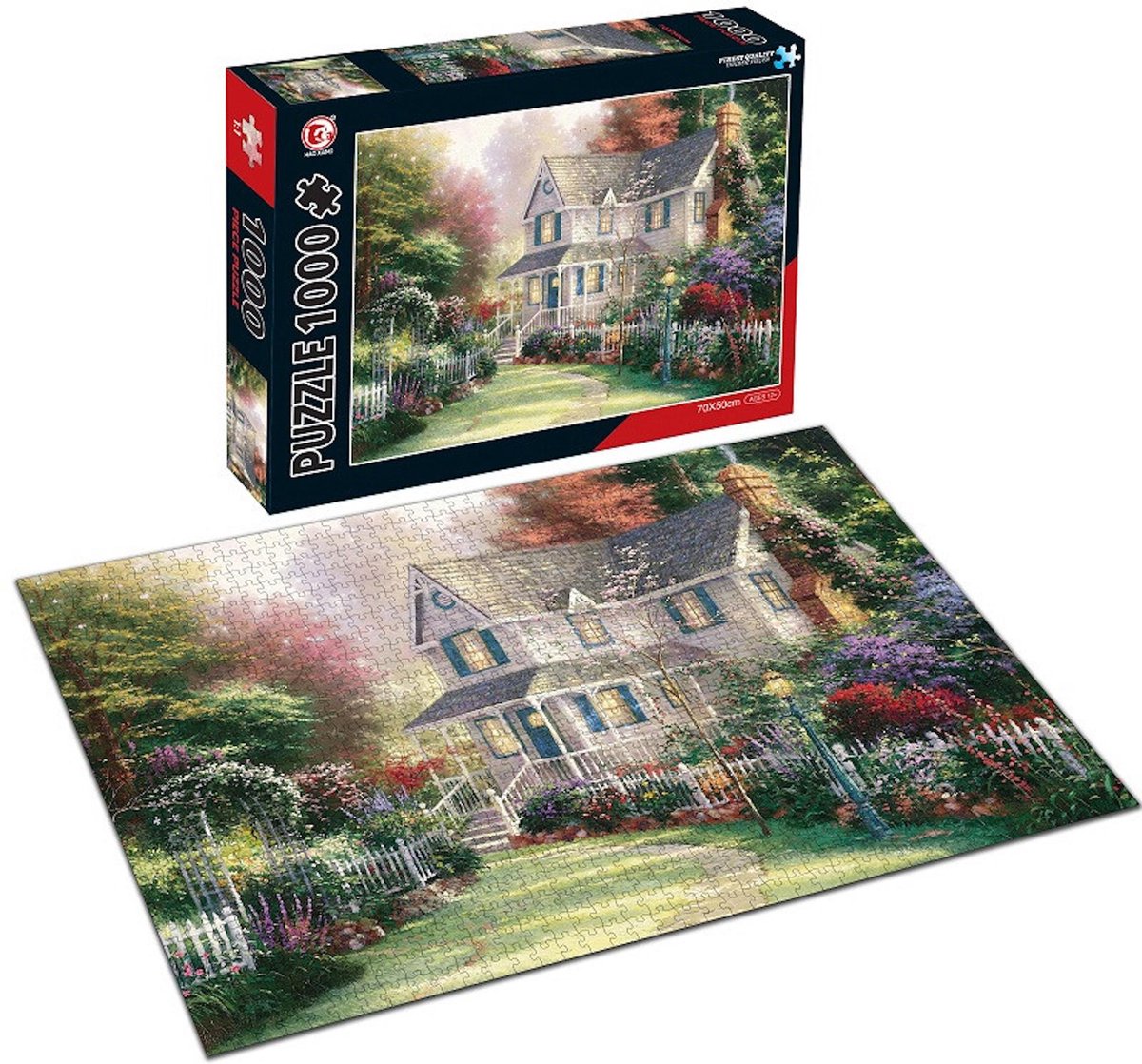 bol.com | Puzzel 1000 Stukjes Volwassenen Legpuzzels Puzzle Jigsaw ...