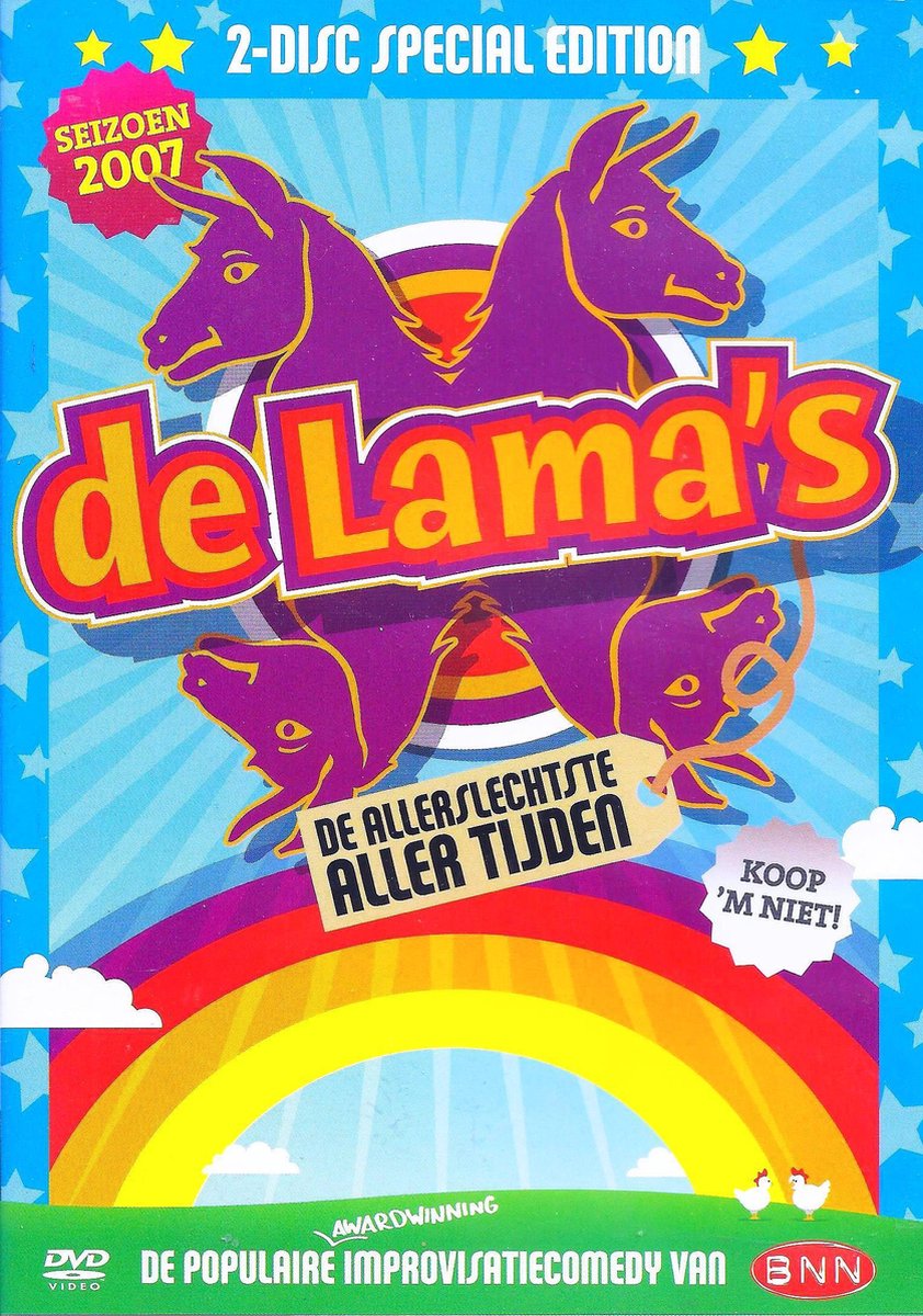 De Lama's - De Allerslechtste Allertijden (2DVD) (Dvd), Ruben van der ...