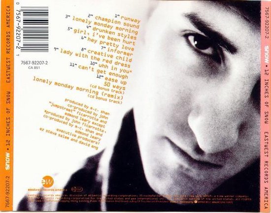 Snow - 12 Inches Of Snow - Hit CD 1992 Informer, Snow | CD (album ...