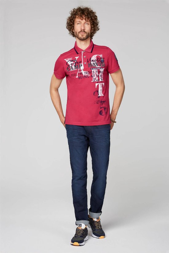 Camp David shirt Blauw-Xl | bol.com