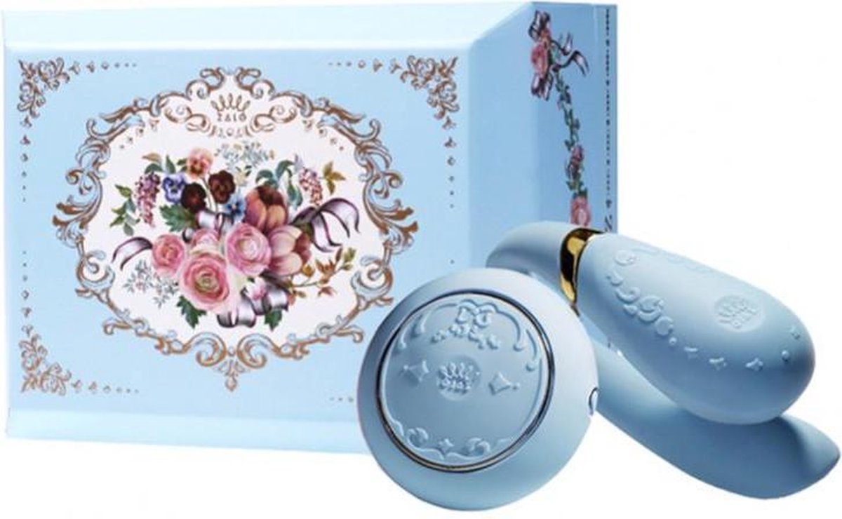 ZALO Fanfan partner vibrator set met remote en app control - blauw ...