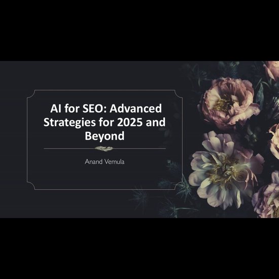 AI for SEO: Advanced Strategies for 2025 and Beyond, Anand Vemula | 9798347708697 | Boeken | bol