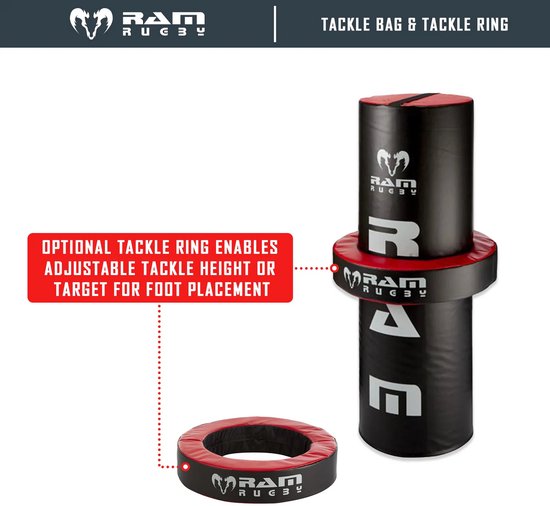 RAM Rugby - Tackle Bag - PVC - High-Density foam - Made in UK - Hoog ...