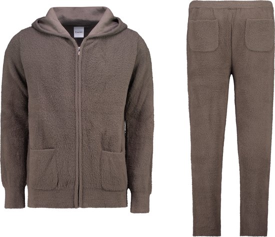 Courier Atelier Fluffy Dames Huispak Taupe - Huispak Dames ...