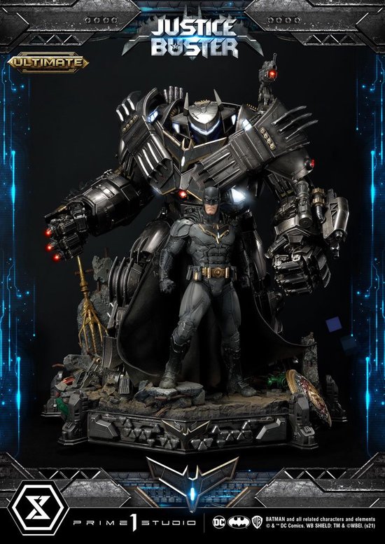 Prime 1 Studio DC Comics Statue Justice Buster by Josh Nizzi Ultimate ...