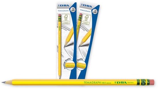 Lyra Matite Temagraph 2B 12 stuk(s) | bol