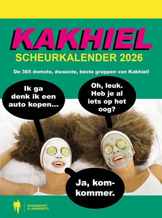 Kakhiel scheurkalender - Grappige humor, absurde dialogen en hilarische ...