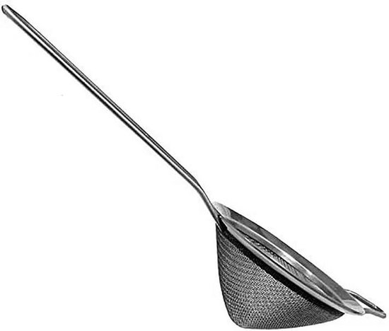 Fijne zeef van roestvrij staal voor cocktails, thee en keuken - Conisch ...