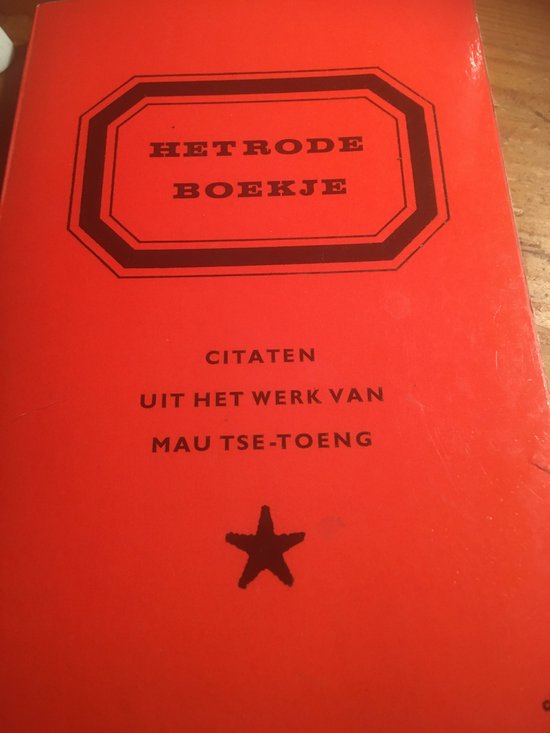 Het Rode Boekje van Mao - Culturele Revolutie in China | bol