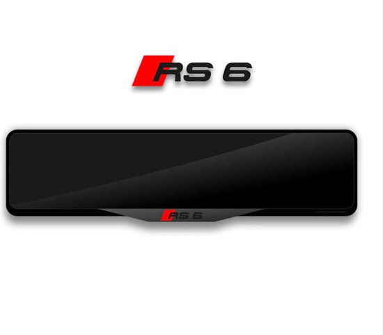 Audi RS Logo - Custom Made Kentekenplaat Houders - Lasersnijtechnologie ...