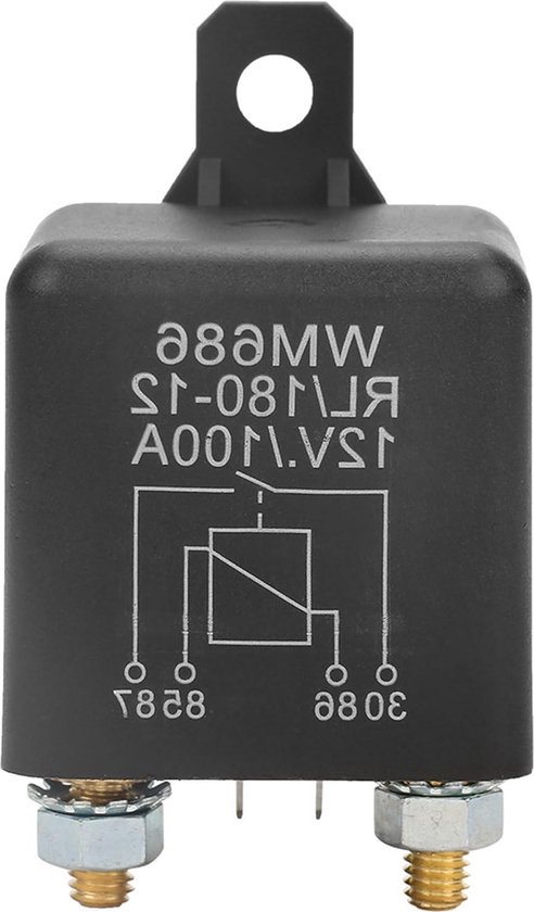 Startrelais WM686 12VDC Nagares Mr24 12v Rl 100A 4 Pin AAN-UIT Auto ...