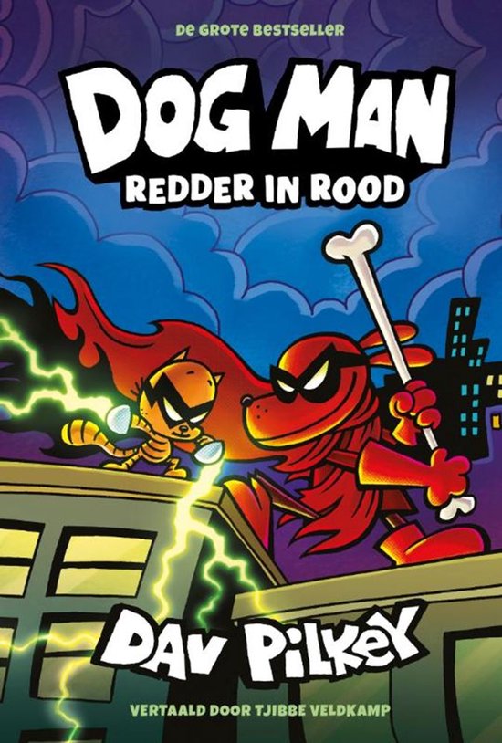 Dog Man 12 - Redder in rood, Dav Pilkey | 9789493356252 | Boeken | bol
