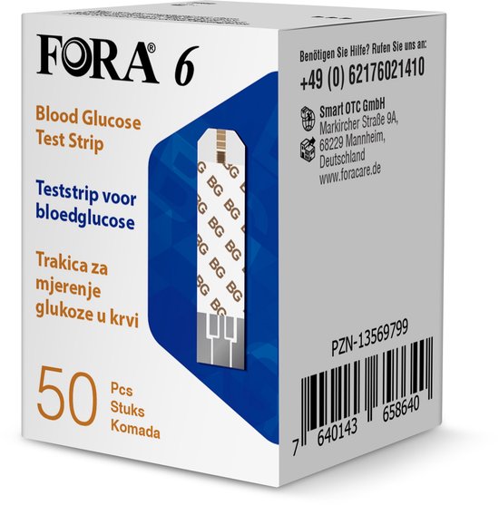 FORA 6 connect glucosemeter - mmol/l (Multi-parameter) | bol