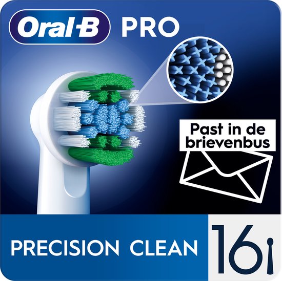 Oral-B Pro Precision Clean Opzetborstels - 16 stuks ...