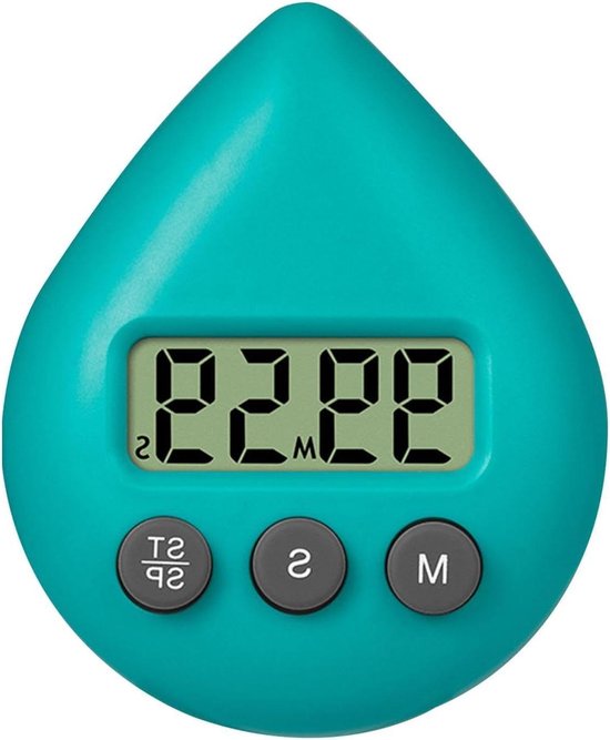 Countdown Timer Waterproof for Kids - Suction Cup Shower Timer Compact ...