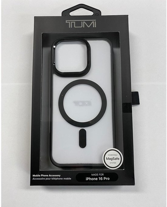 TUMI - MAGSAFE PC/TPU METALLIC MAGSAFE - White - iPhone 16 Pro | bol