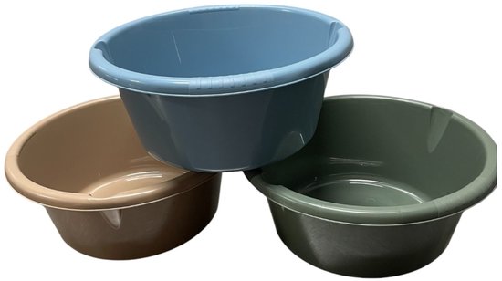 HL- Set 3x Stuks - Afwasteil - Afwasbak - Wasbak - Keuken & Huishouden ...