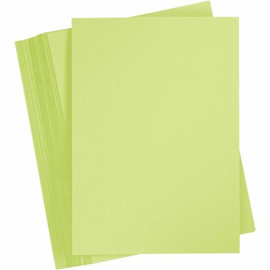 Groen Karton 180 Grams - Groen A4 Karton - Hobbykarton - Stevig Papier ...