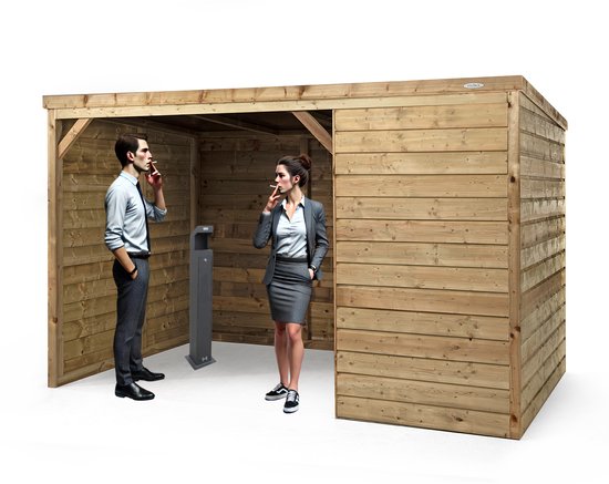 Wood Selections Rookruimte Tanja - Duurzaam Rookhok van hout ...