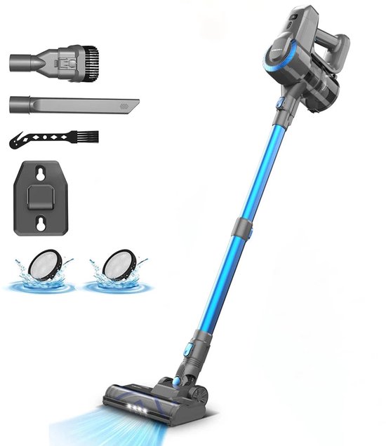 Rakmishop Steelstofzuiger - Draadloos - 6-in-1 - 40 Min Looptijd - 20 ...