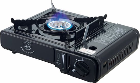 Royal Swiss ® - Draagbaar Portable Gas Stove Campingkooktoestel ...