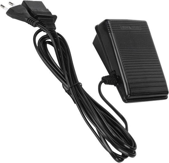 Sewing Machine Foot Pedal Controller Power Cord Switch Operation ...