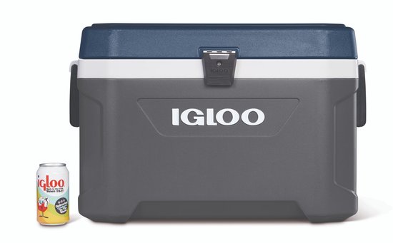 Igloo Maxcold 54 - Grote koelbox - 51 Liter – Grijs | bol