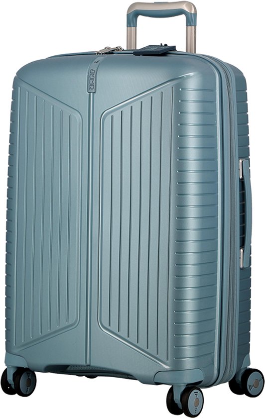 Jump Evae reiskoffer medium 66 cm expandable Light Blue | bol