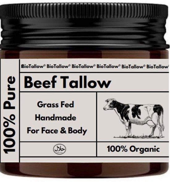 Biotallow - Beef Tallow - Whipped - Balm - 100% Natuurlijk - 100% Halal ...
