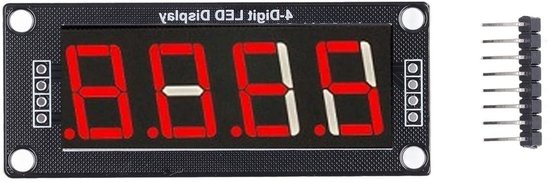 4 Set 056 Inch 4-cijferige Buis LED-segmentweergavemodule met TM1637 ...